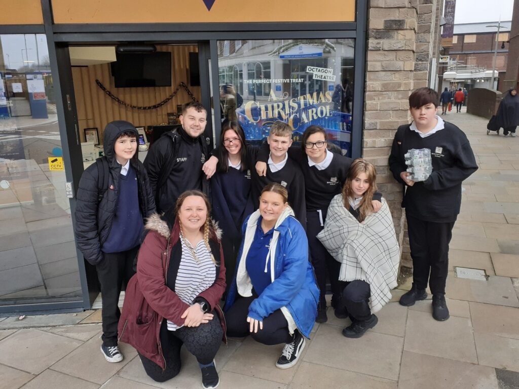 Waterloo Lodge School visits Bolton Octagon Theatre