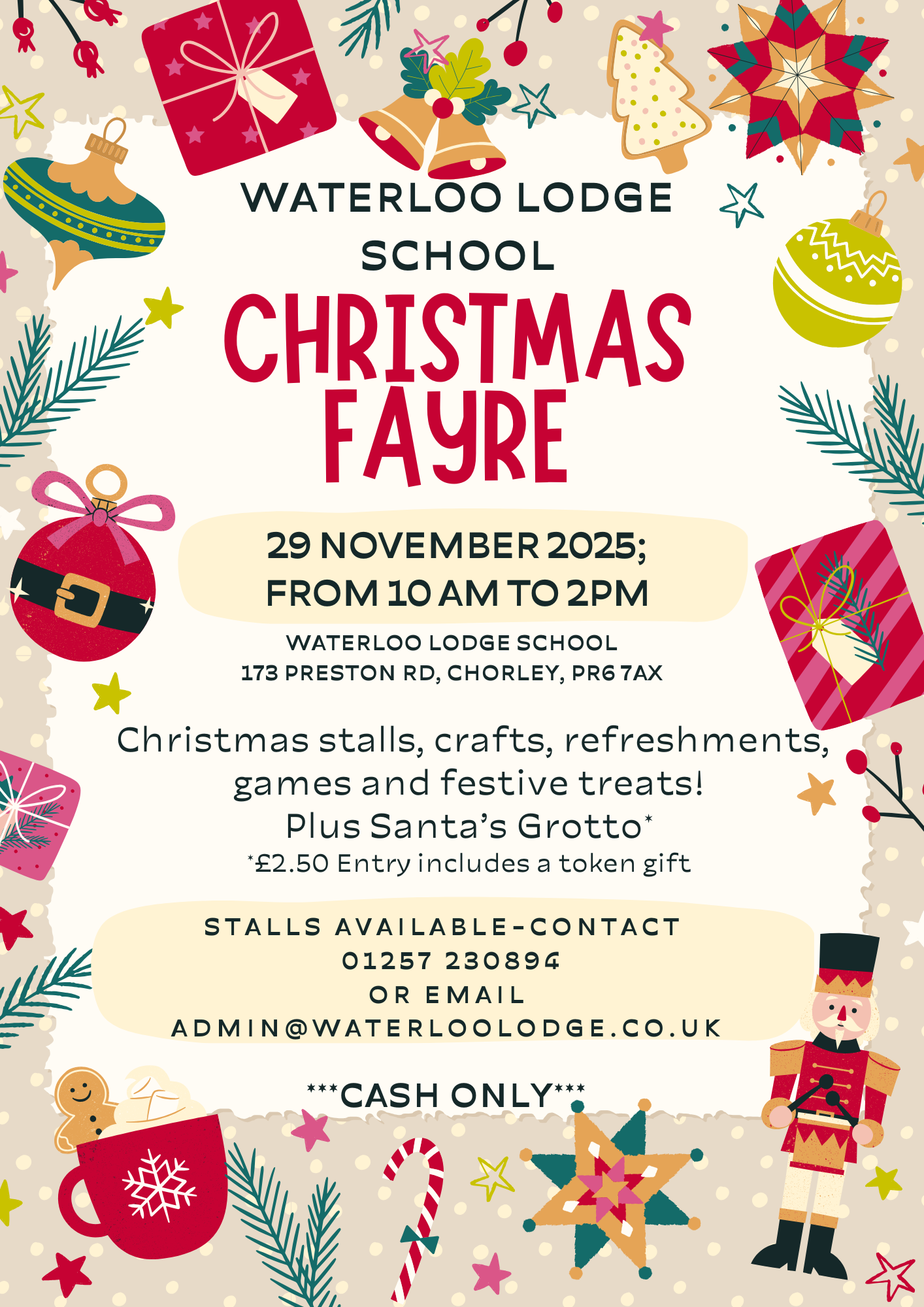 Waterloo Lodge School Christmas Fayre - Waterloo Lodge School
